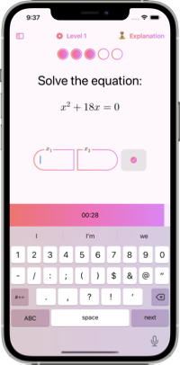 Math Guru - Your mobile mathematical trainer